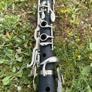 Professional Black G Key Clarinet - High-quality Ebony Body, Silver ...