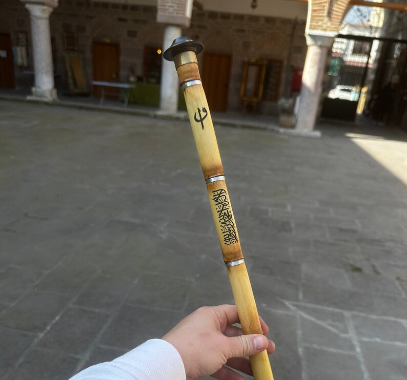 Professional Turkish Ney Flute - Handcrafted Bamboo Reed Instrument for ...