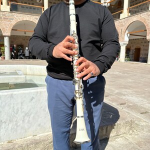 Professional White G Key Clarinet - Premium Quality, Precision-tuned ...