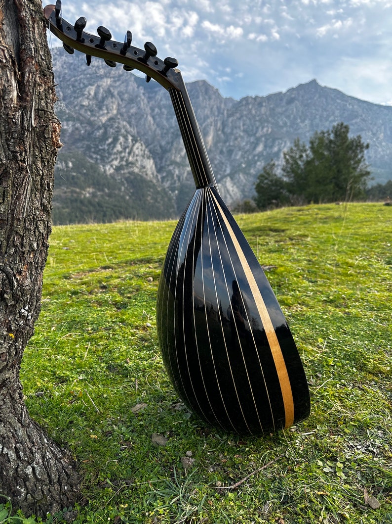 Professional Turkish Oud Instrument - Handcrafted Traditional Lute for ...