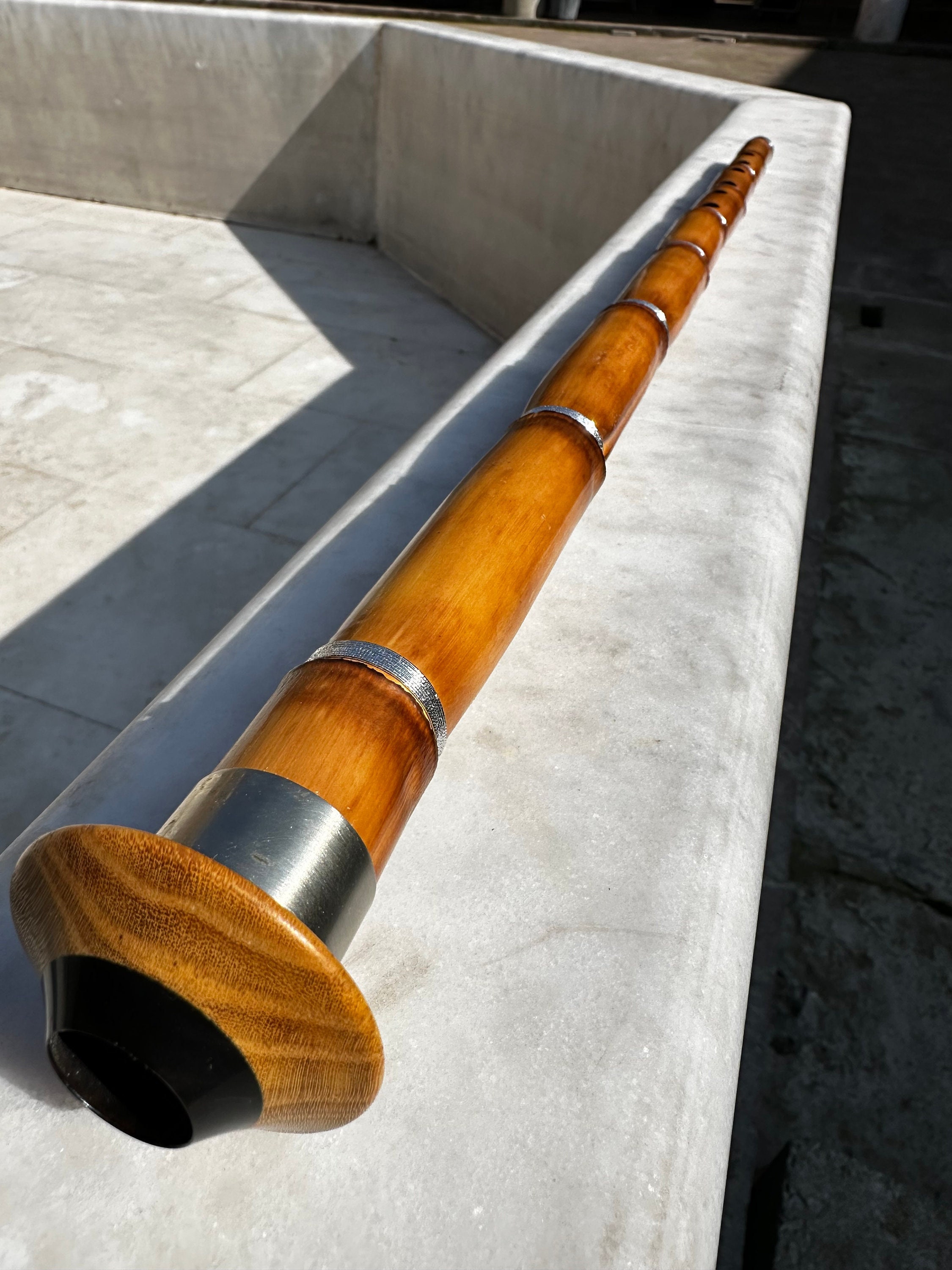 Handcrafted Professional Ney Flute - Turkish Style Bamboo Reed ...