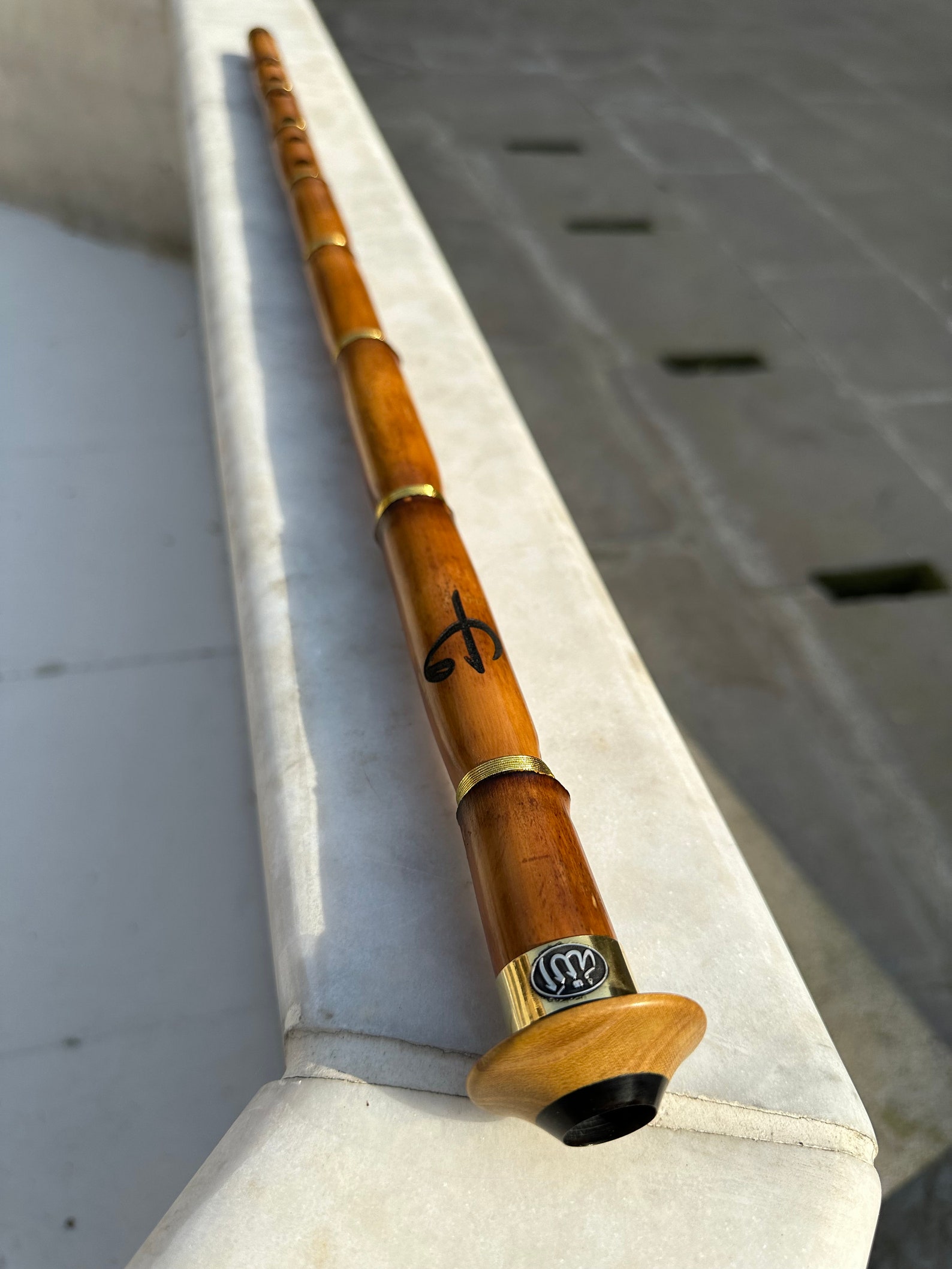 Professional Turkish Ney Flute - Handcrafted Bamboo Woodwind Instrument ...