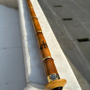 Professional Turkish Ney Flute - Handcrafted Bamboo Woodwind Instrument ...