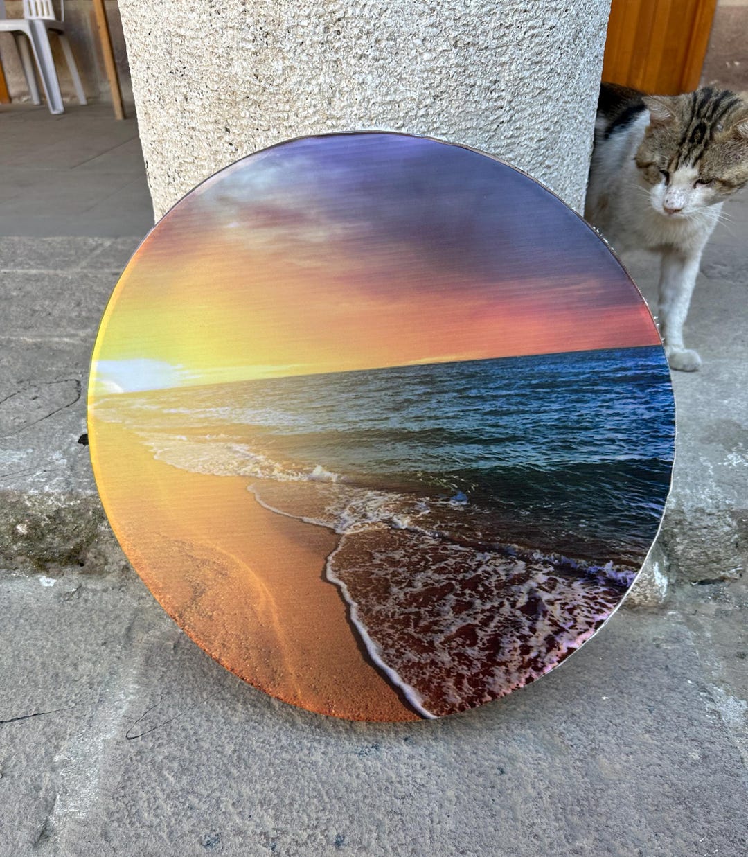 18-inch Traditional Ocean Sound Drum | Meditation Instrument | Rain ...