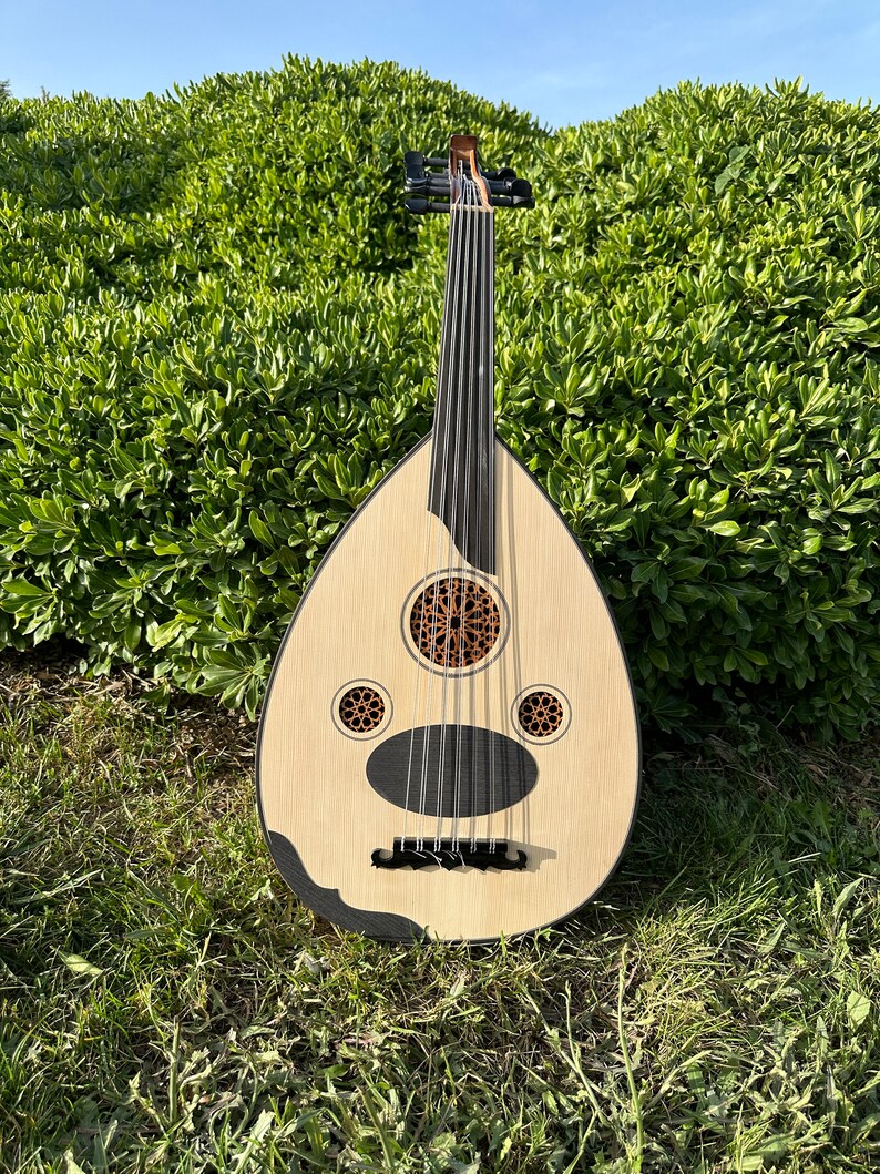 Professional Turkish Oud Instrument | Handcrafted Traditional Lute for ...