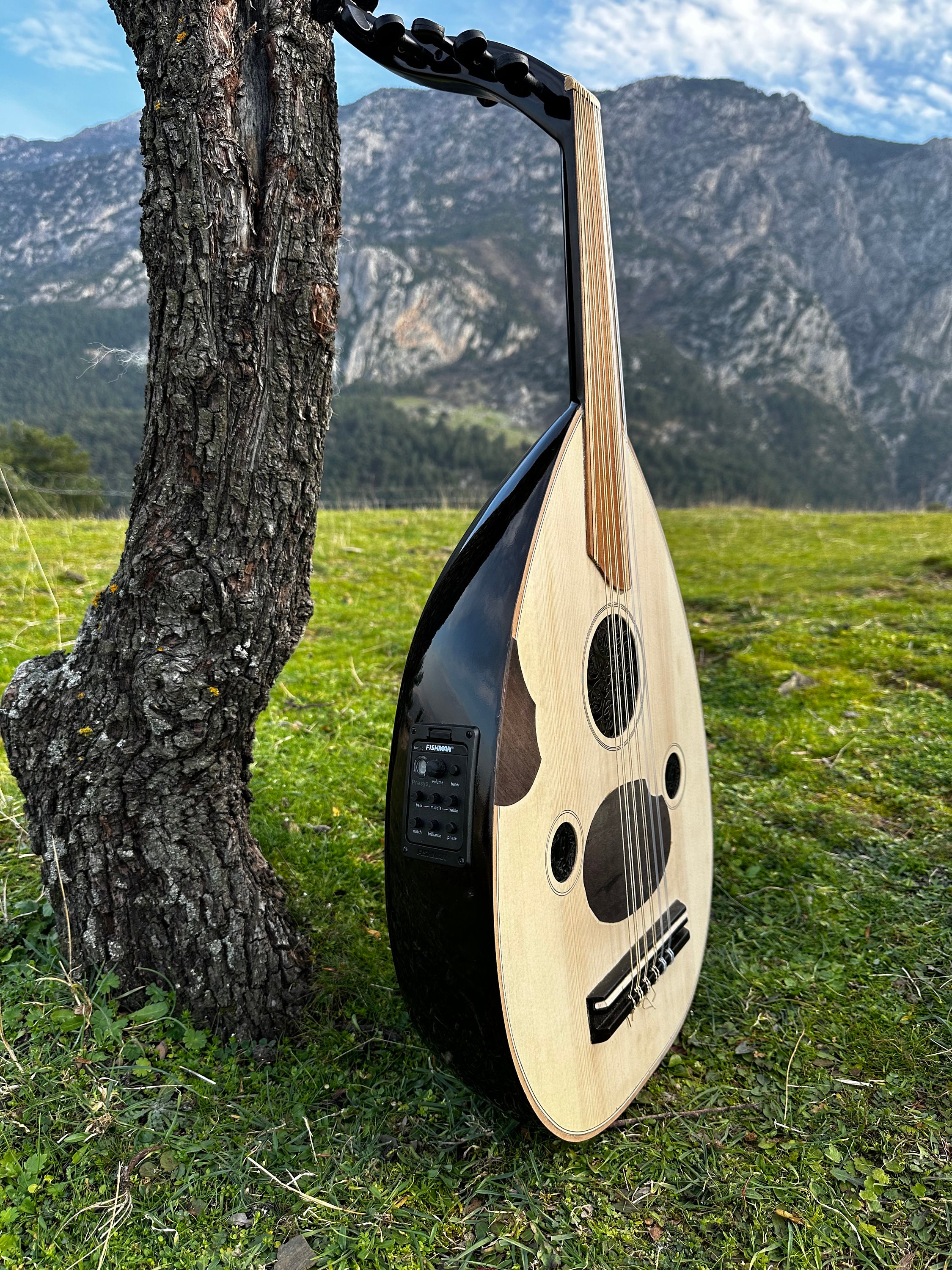 Handcrafted Cut Case Oud Instrument - Exquisite Turkish Stringed ...