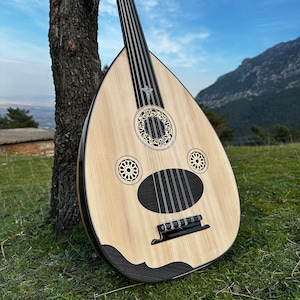 Exquisite Oud Instrument - Handcrafted Arabian Lute for Soulful ...