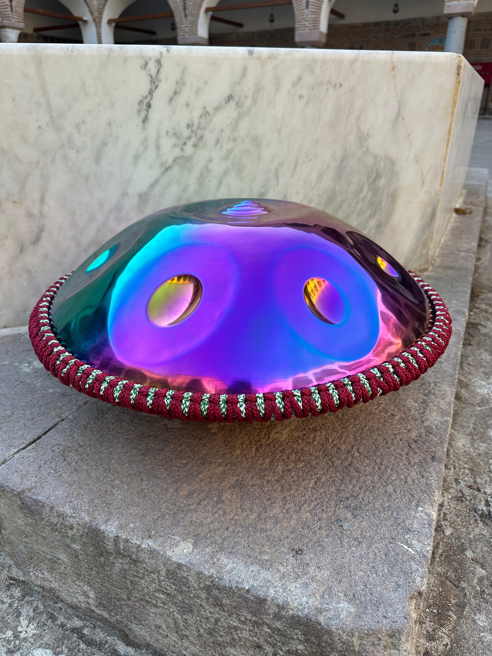 Traditional 22 Inch Steel Handpan Special Color 440hz D Minor - Premium ...