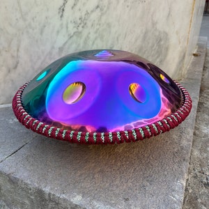 Traditional 22 Inch Steel Handpan Special Color 440hz D Minor - Premium ...