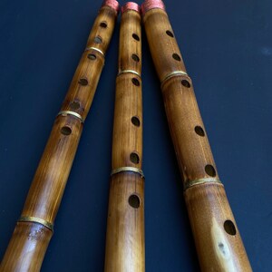 Authentic 3-piece Arabian Kavala Instrument Set – Handcrafted Bamboo ...