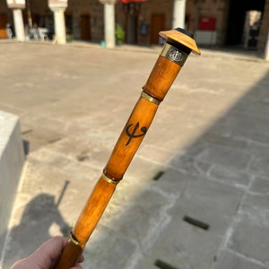 Professional Turkish Ney Flute - Handcrafted Bamboo Woodwind Instrument ...