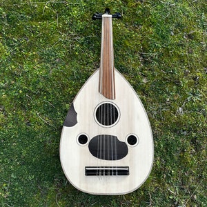 Handcrafted Cut Case Oud Instrument - Exquisite Turkish Stringed ...