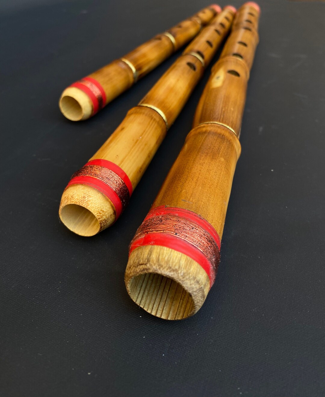 Authentic 3-piece Arabian Kavala Instrument Set – Handcrafted Bamboo ...