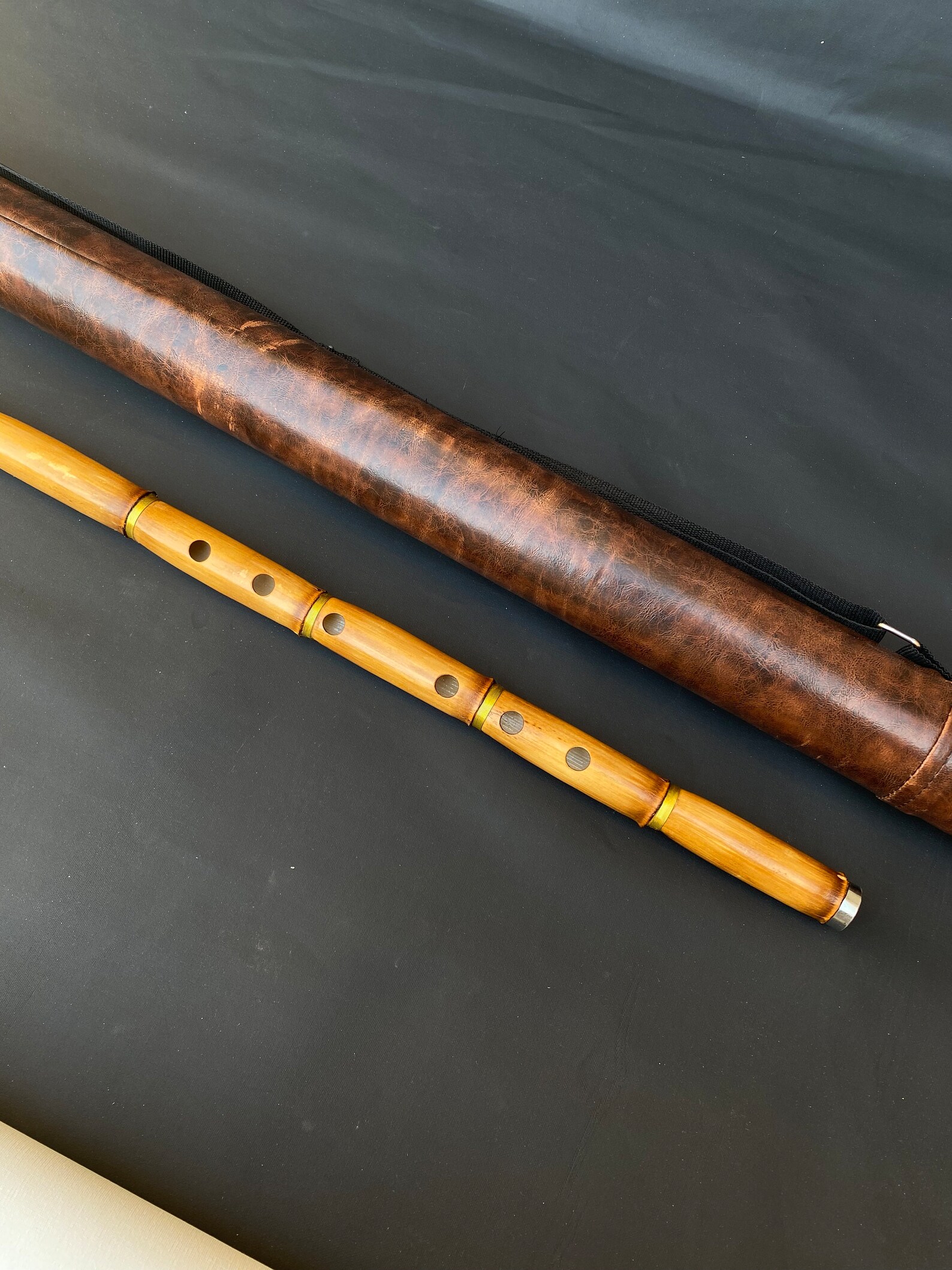Exquisite Professional Bamboo Arabian Ney Flute - Handcrafted Musical ...