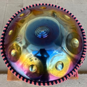 Professional D Minor 22-inch Handpan - Premium Steel Drum for ...