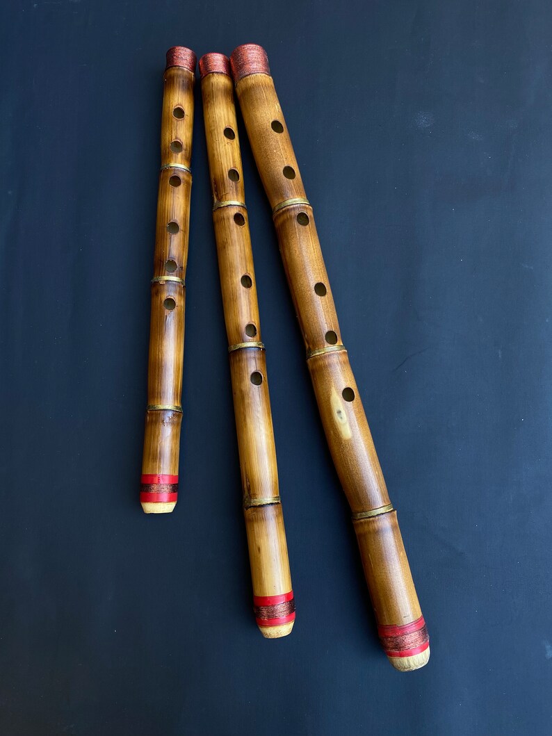 Authentic 3-piece Arabian Kavala Instrument Set – Handcrafted Bamboo ...