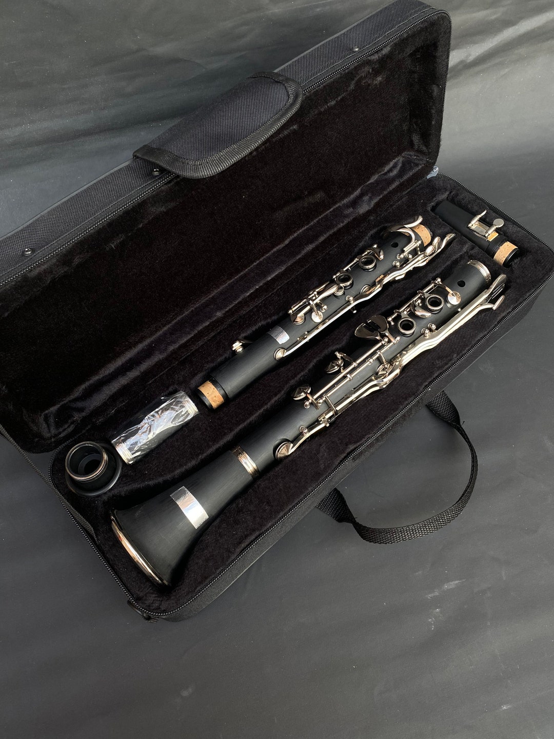 Professional G Key Clarinet - High-quality Ebony Wood Clarinet With ...