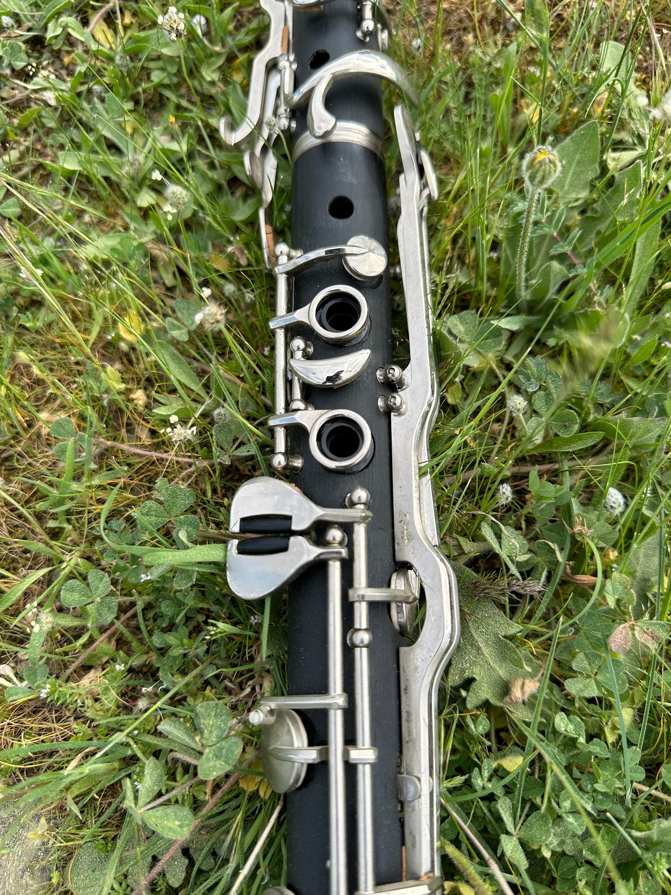 Professional Black G Key Clarinet - High-quality Ebony Body, Silver ...