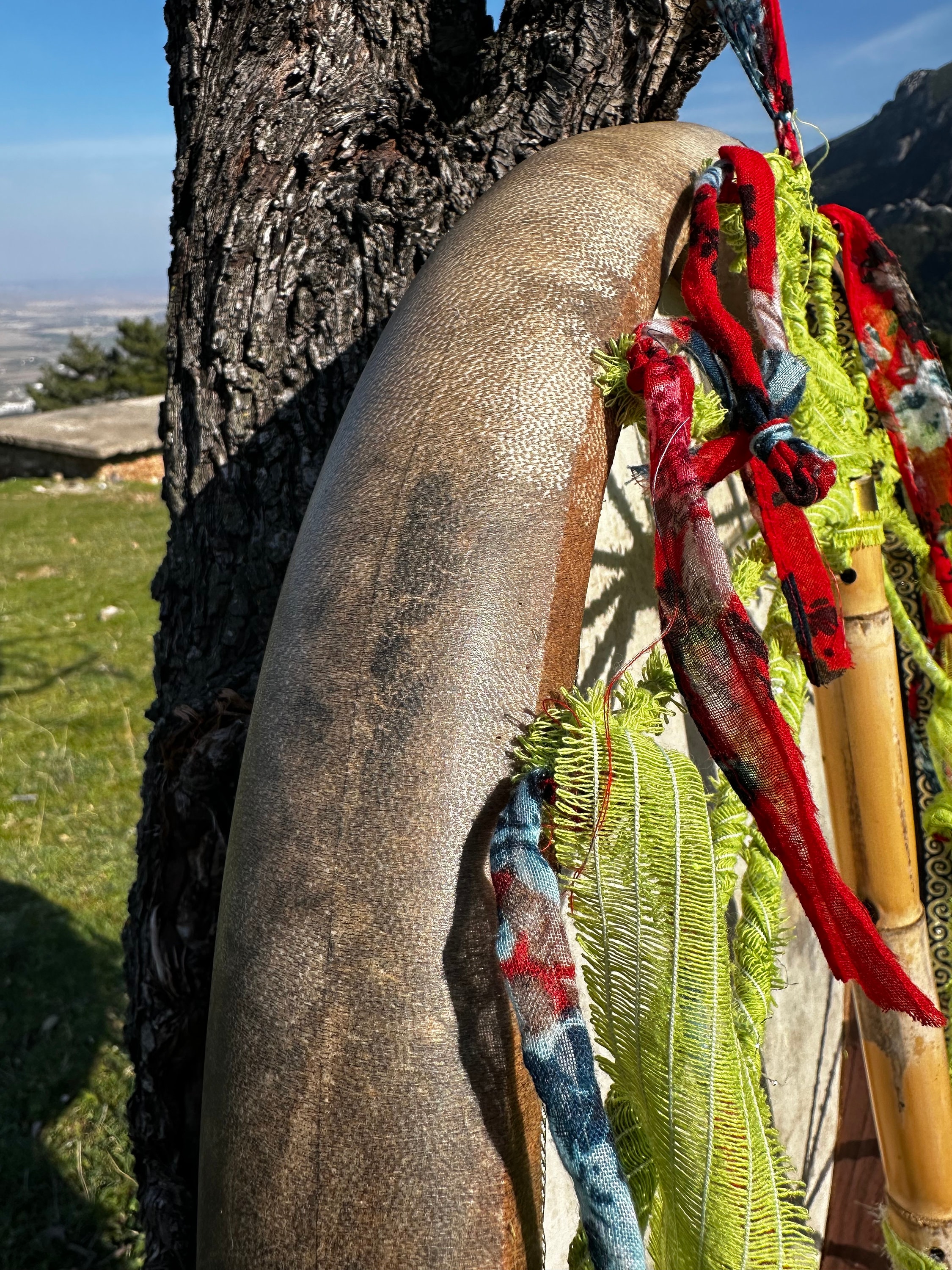Handcrafted 18-inch Shaman Drum (kam Drum) - Sacred Ritual Percussion ...