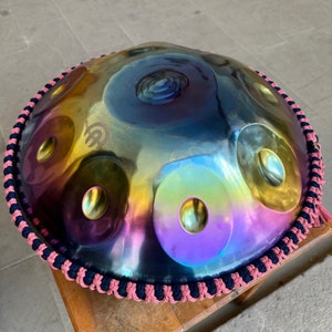 Professional D Minor 22-inch Handpan - Premium Steel Drum for ...