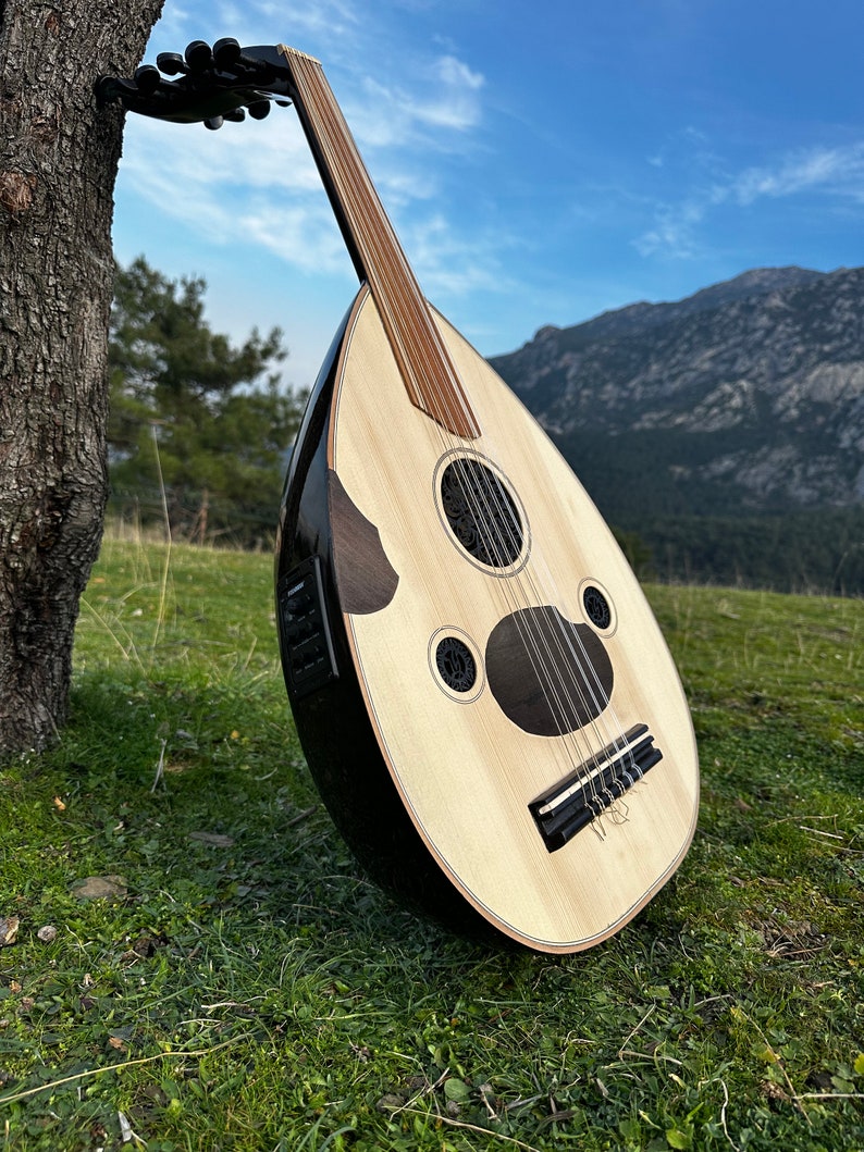 Handcrafted Cut Case Oud Instrument - Exquisite Turkish Stringed ...