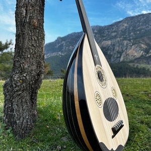 Exquisite Oud Instrument - Handcrafted Arabian Lute for Soulful ...