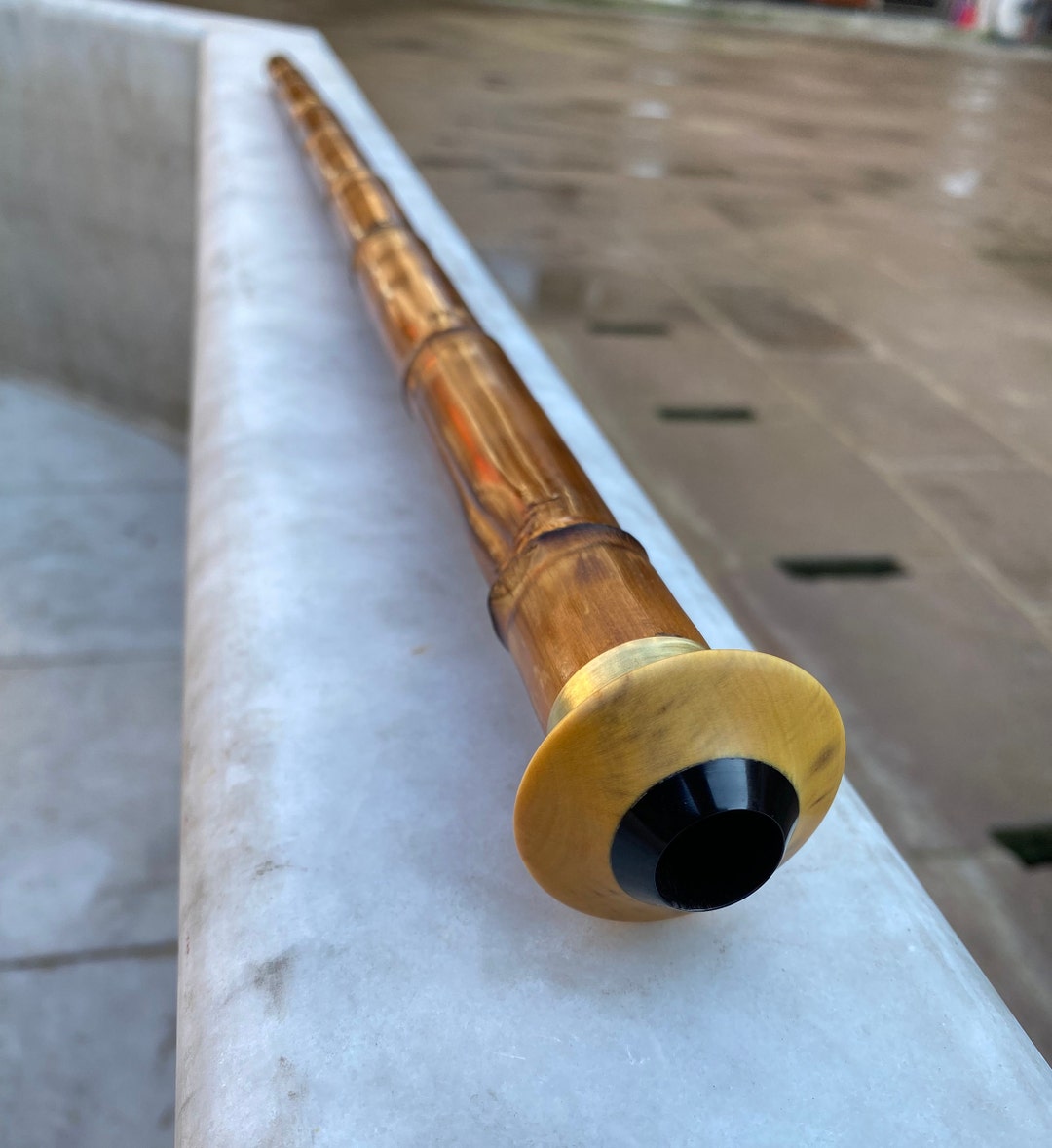 Authentic Turkish Ney Flute - Handcrafted Bamboo Reed Instrument for ...