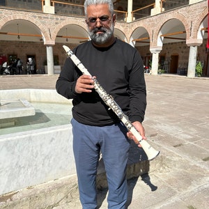 Professional White G Key Clarinet - Premium Quality, Precision-tuned ...