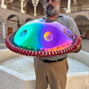 Traditional 22 Inch Steel Handpan Special Color 440hz D Minor - Premium ...