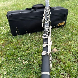 Professional Black G Key Clarinet - High-quality Ebony Body, Silver ...