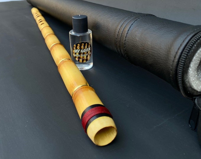 2 Professional Arabic Ney Flutes and 2 Quality Carrying Bags ...