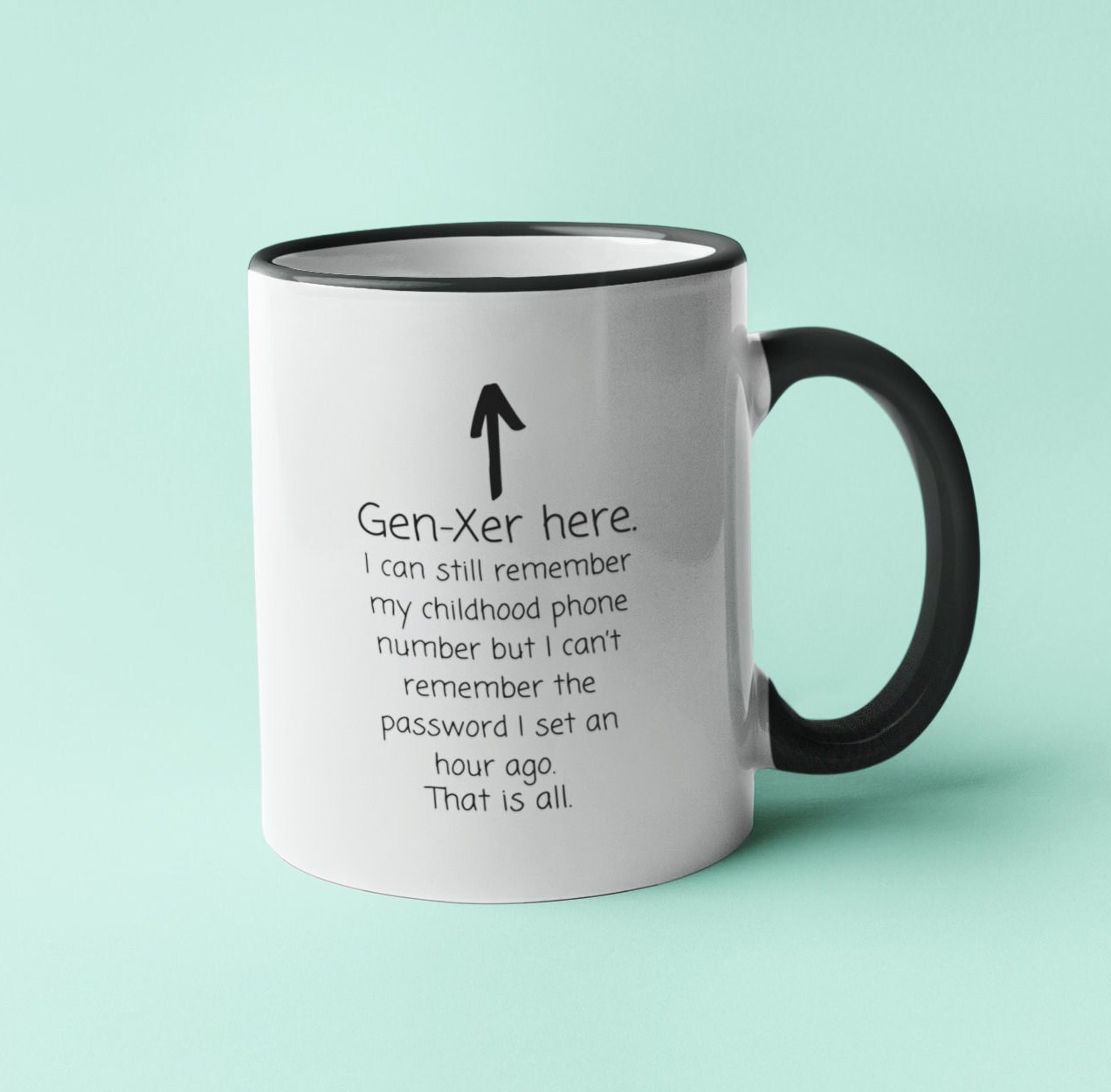 Gen-x, Generation X, Gen-x Mug, Generation X Mug, Gen-x Birthday Mug ...