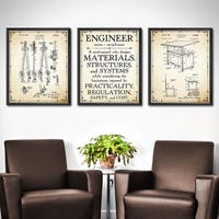 Industrial Mechanical Engineering Diagram Print - Poster - Etsy