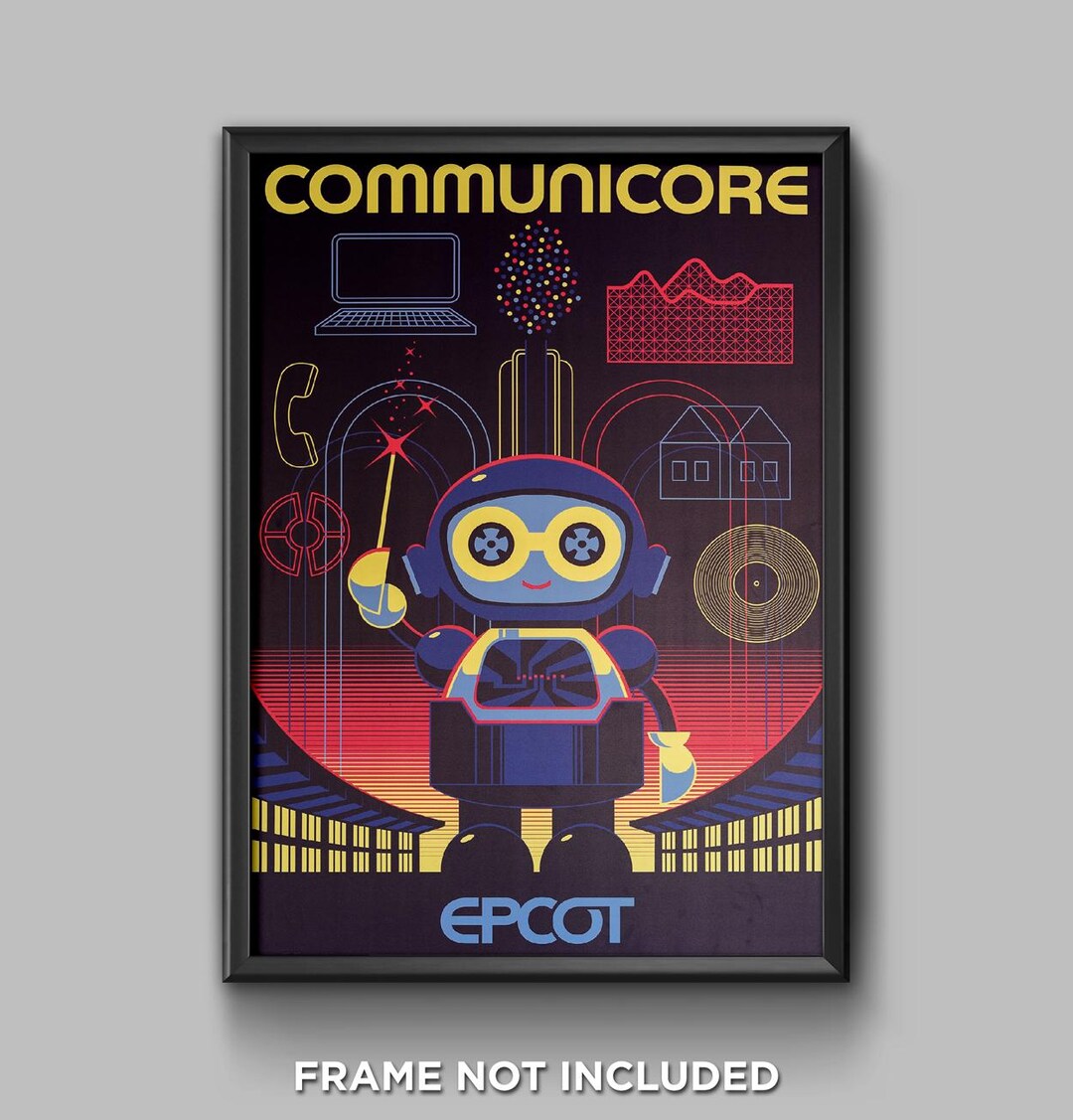 Epcot Communicore Attraction Walt Disney World Showcase Magic Kingdom ...