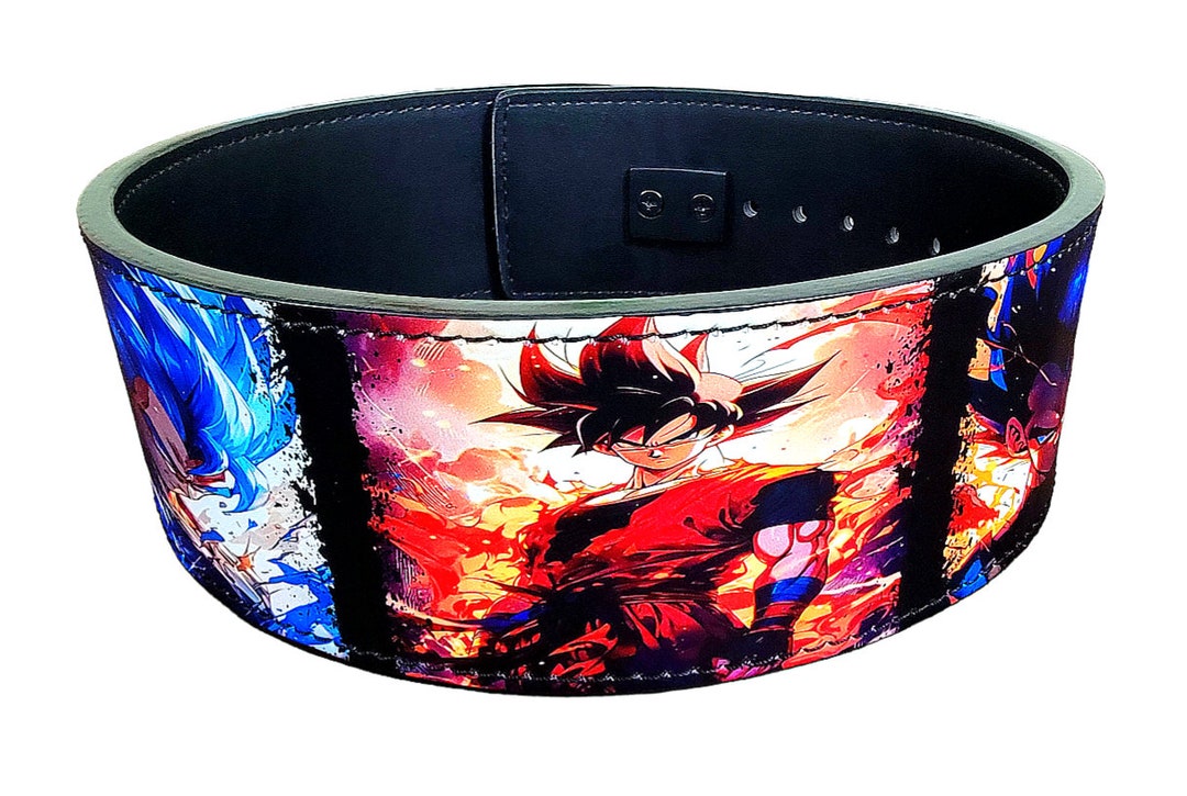 Dragon Ball-z Characters Lever Belt 10mm Powerlifting Anime Belt Lever ...