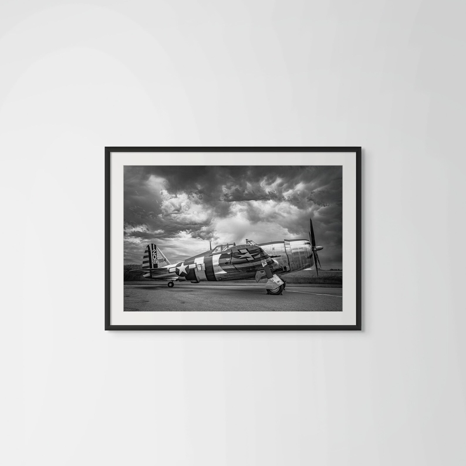 Vintage Airplane Photography, Bonnie P-47D, WWII Fighter ,WW II ...