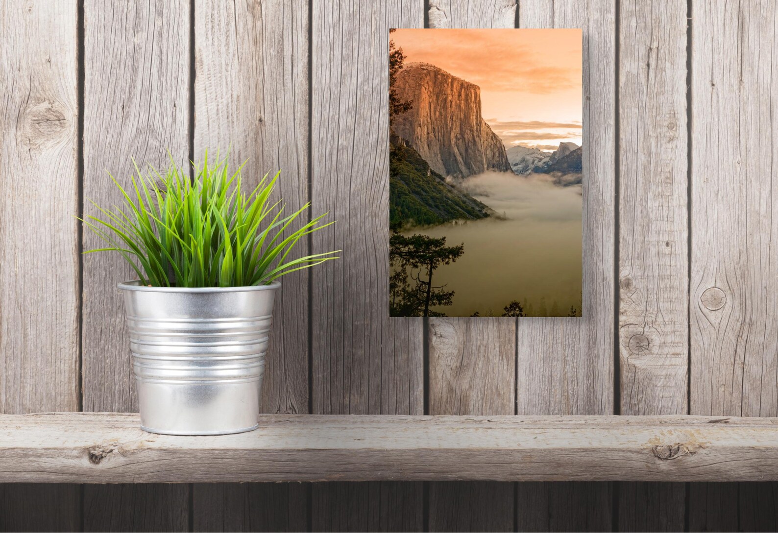 El Capitan Misty Morning Yosemite National Park Wall Art Photography ...