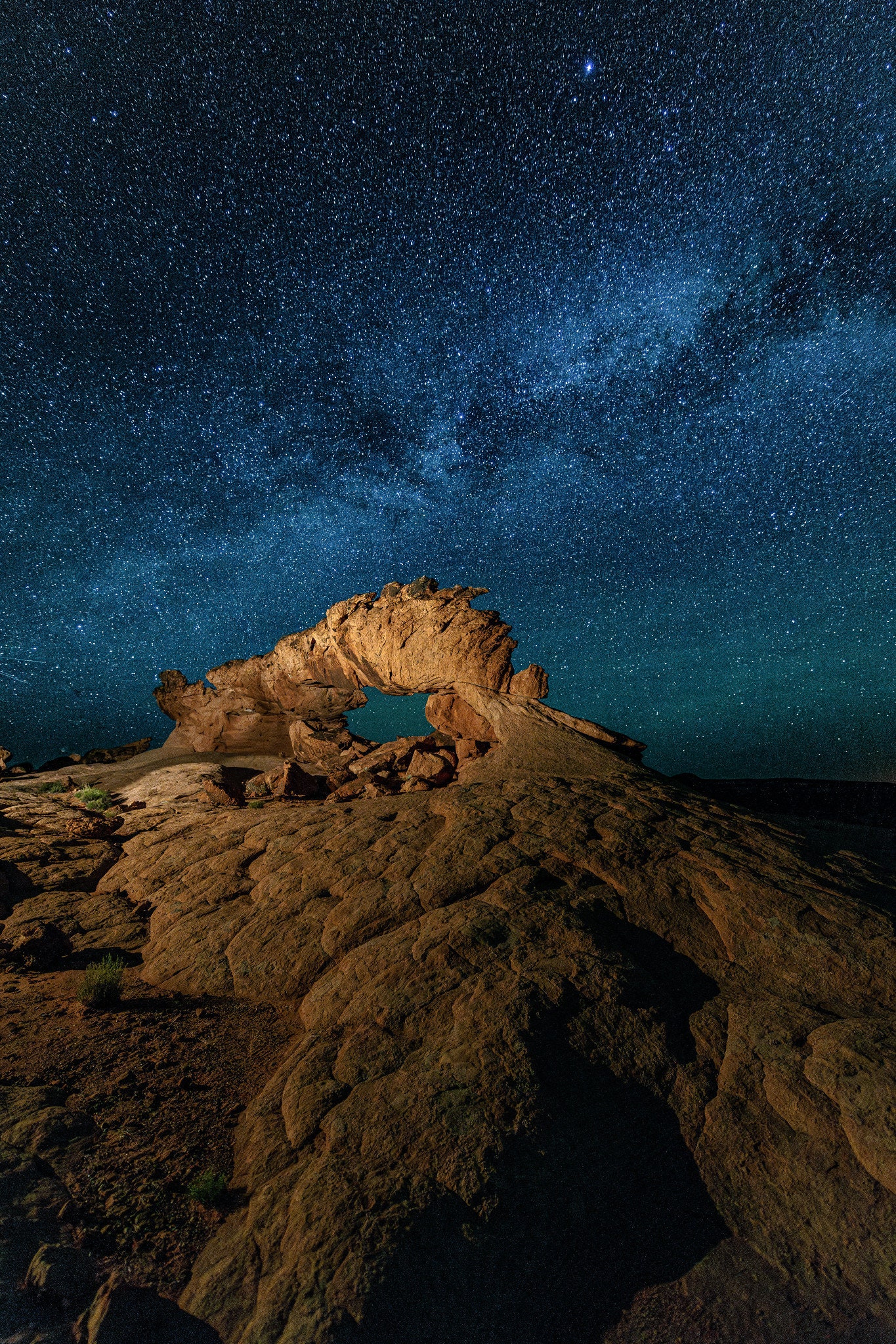 Sunset Arch Milky Way Wall Art, Utah Photography, Desert Landscape,home ...