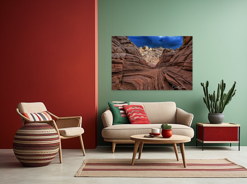 White Pocket Magic, Desert Sandstone Landscape, - Etsy