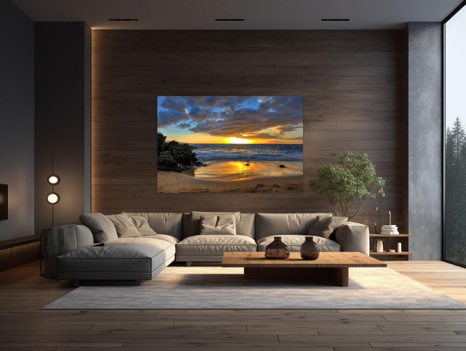 Po'olenalena Beach Maui Sunset, Beach Scene Sunset Print, Maui Sunset ...