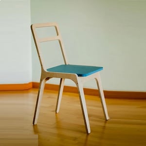 Chair CNC File Wooden Chair, Cnc Chair, Laser Cut Files, Cnc Files, Dxf ...