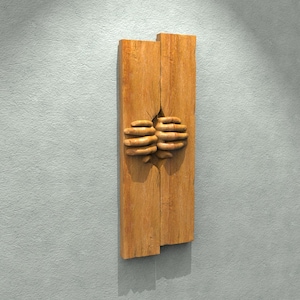 3D Hand STL File CNC Router Engraver, 3D Relief File Artcam Aspire CNC ...