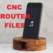 Minimal Phone Holder Cnc Router Files for Wood Cnc Router, Dxf, Dwg ...