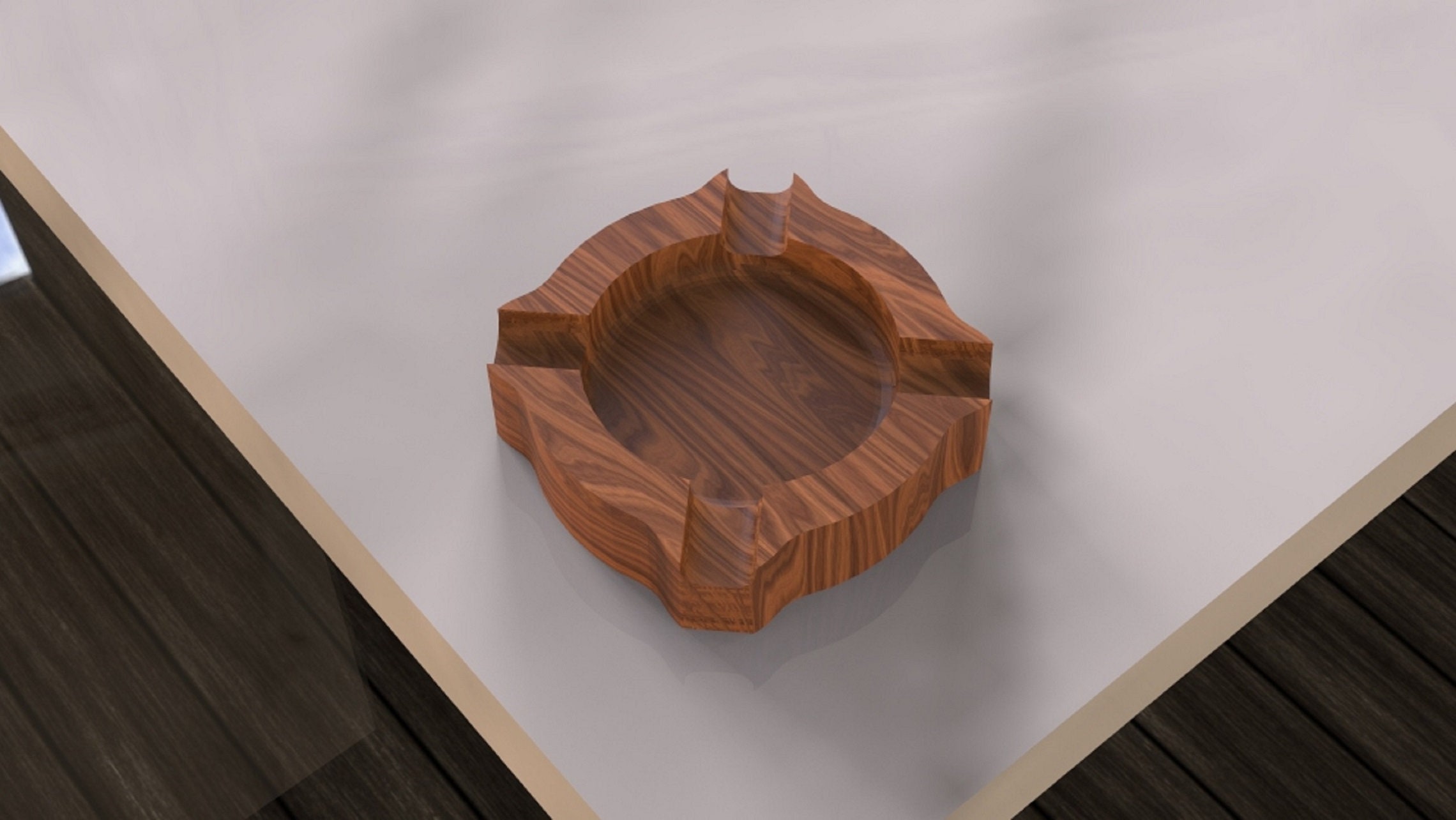 Circle Wooden Cigar Tray, Ashtray Cnc Router Files for Wood, Files for ...