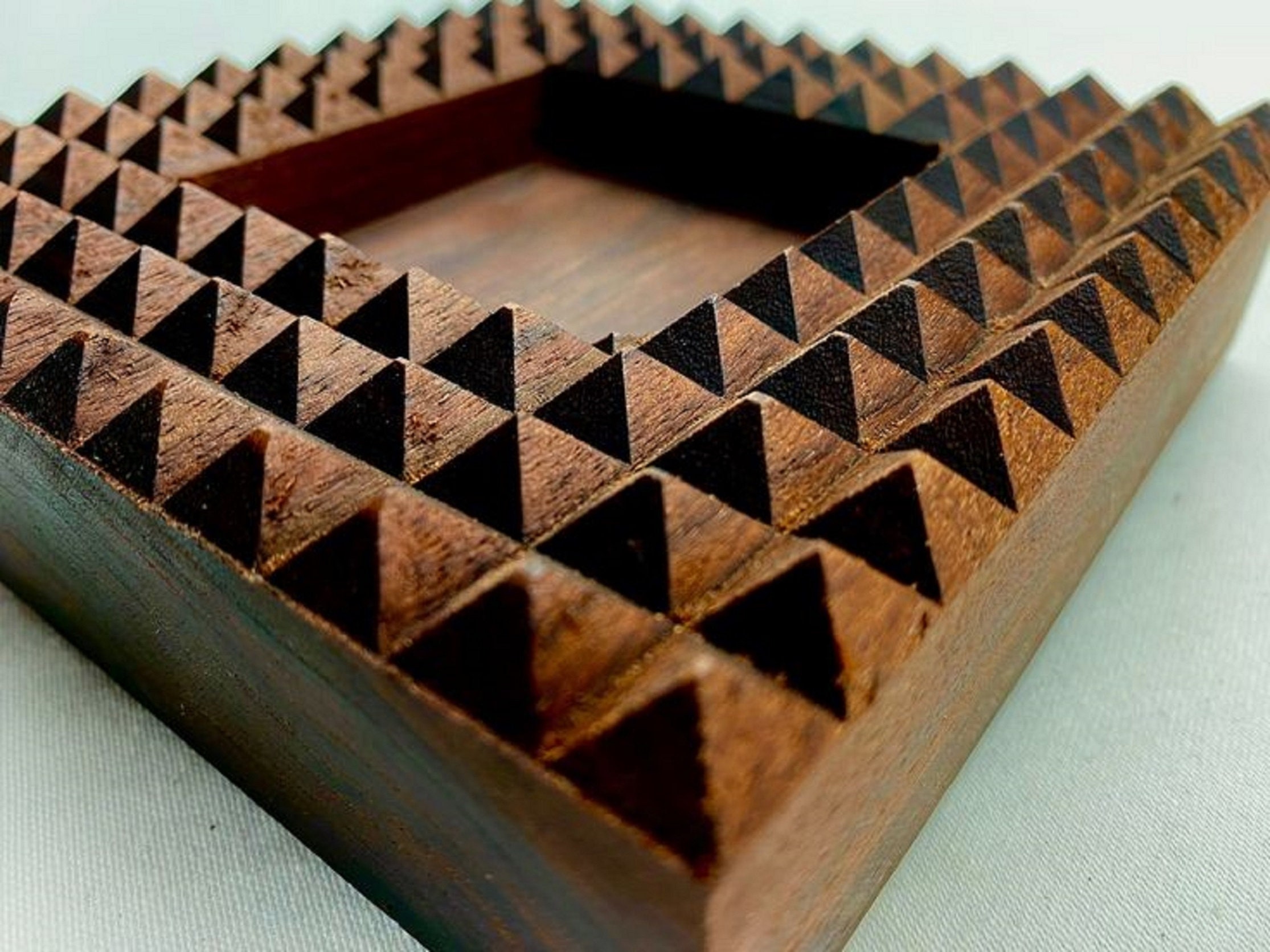 Pyramid Wooden Cigar Tray, Ashtray Cnc Router Files for Wood, Files for ...