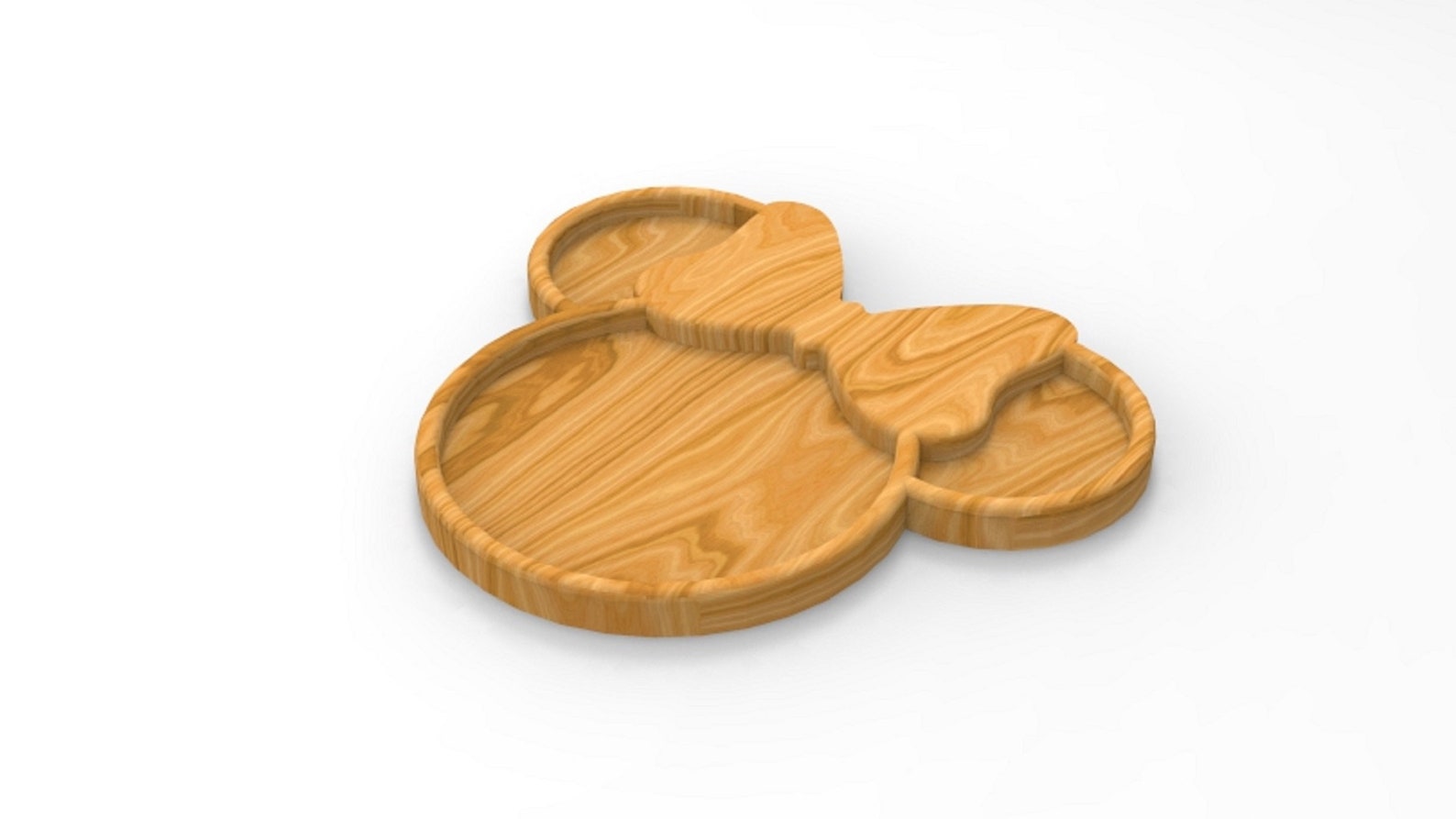 Mickey Serving Tray Cnc Router Files for Wood, Files for Cnc Router ...