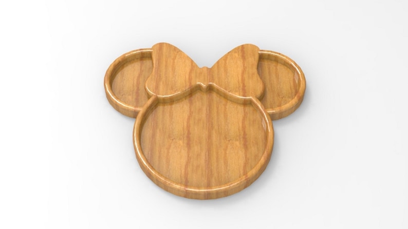 Mickey Serving Tray Cnc Router Files for Wood, Files for Cnc Router ...