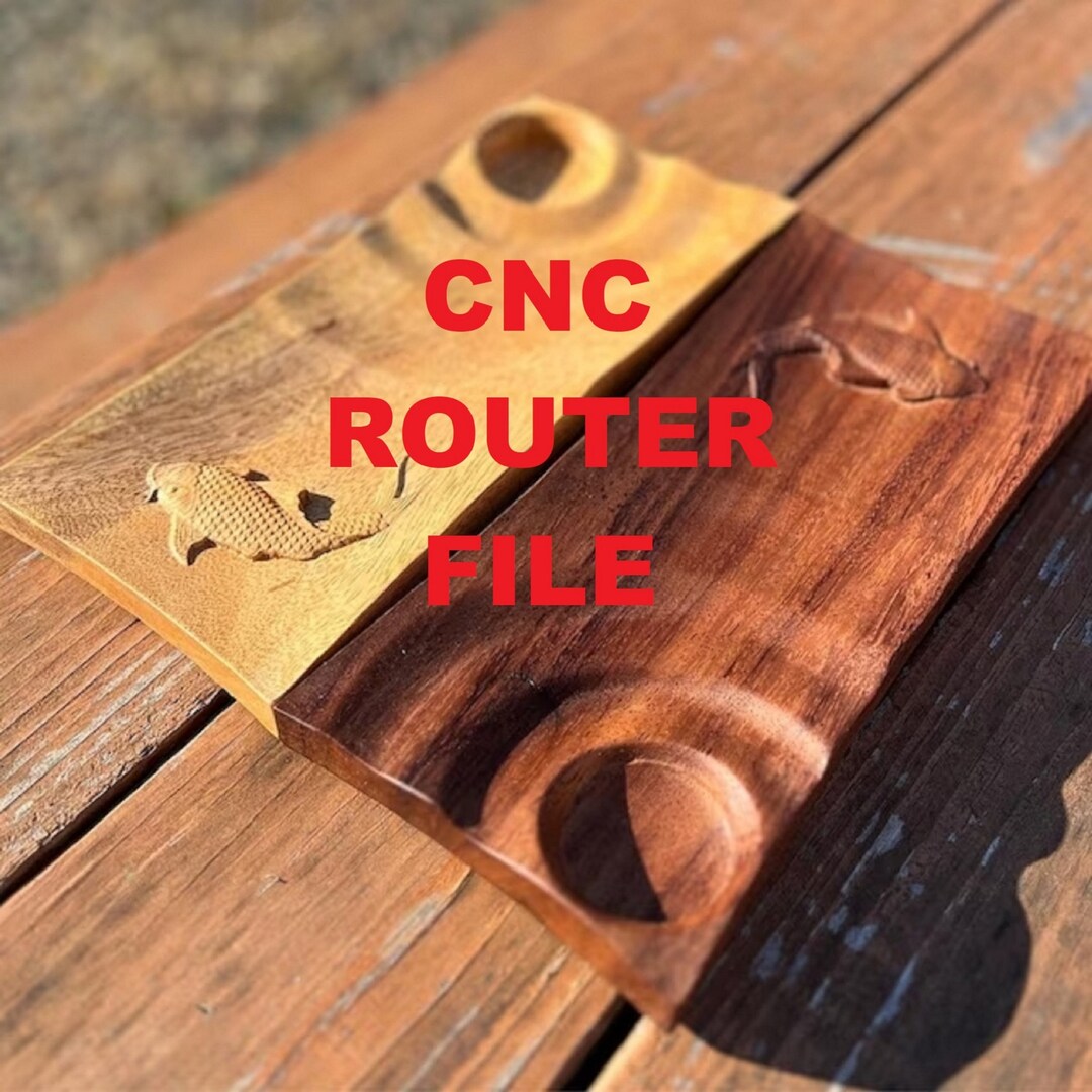 Sushi Plate and Souce Bowl Cnc Router Files for Wood Tray, Files for ...