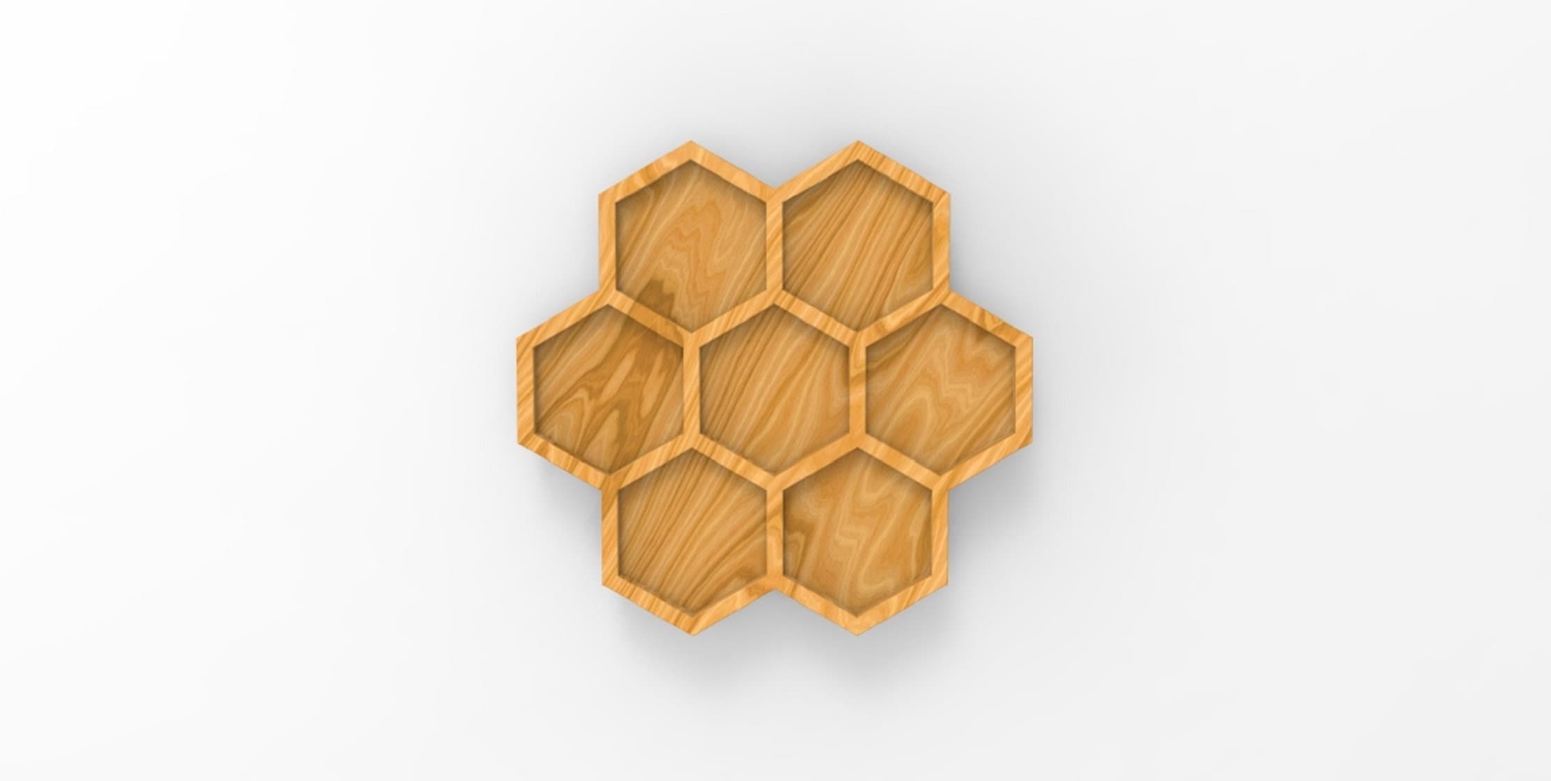 Honeycomb Vale Tray Cnc Cut Files for Cnc Router, Dxf, Dwg, Eps, Stl ...