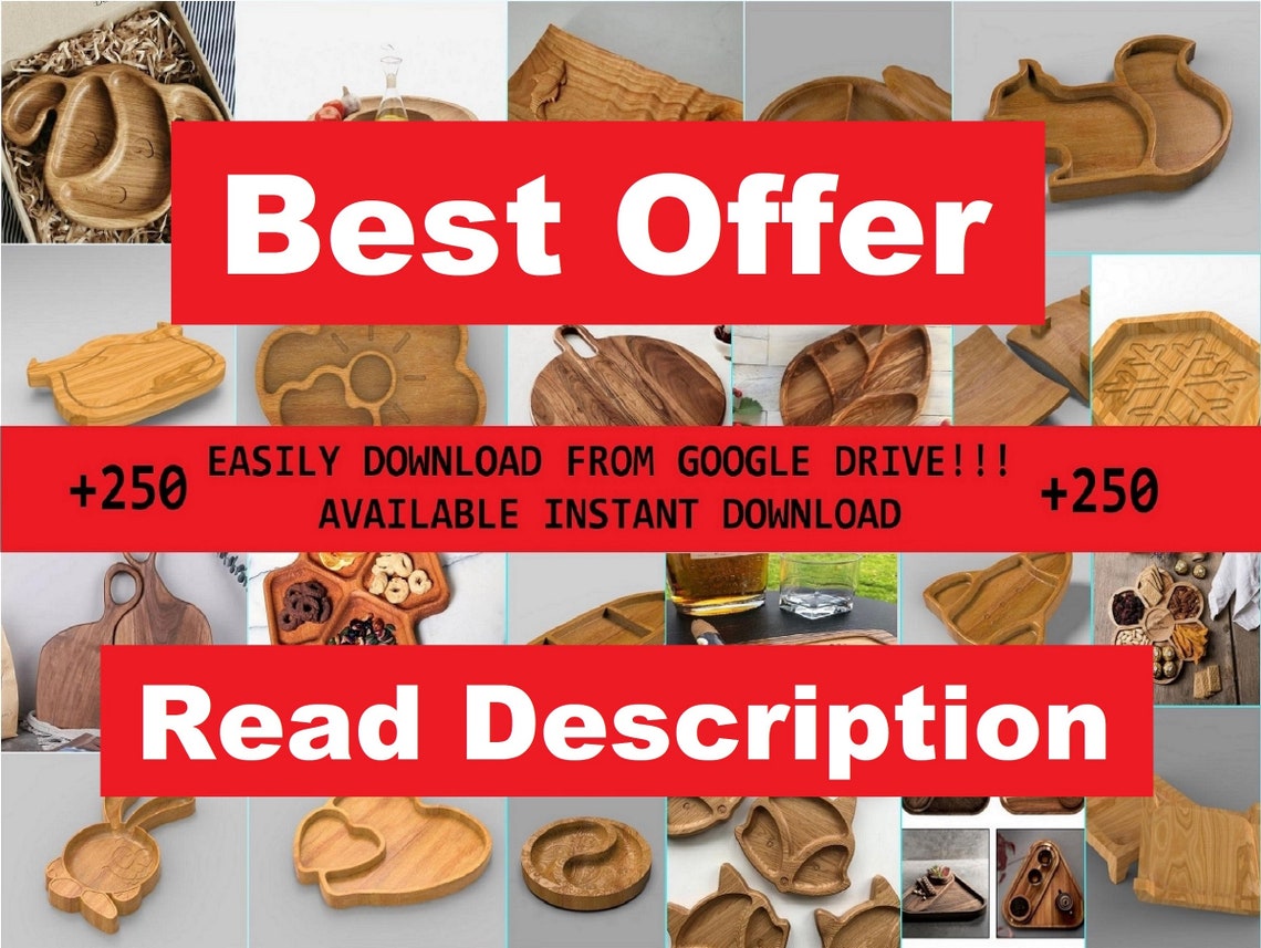 Wooden Cigarette Tray, Ashtray Cnc Router Files for Wood, Files for Cnc ...